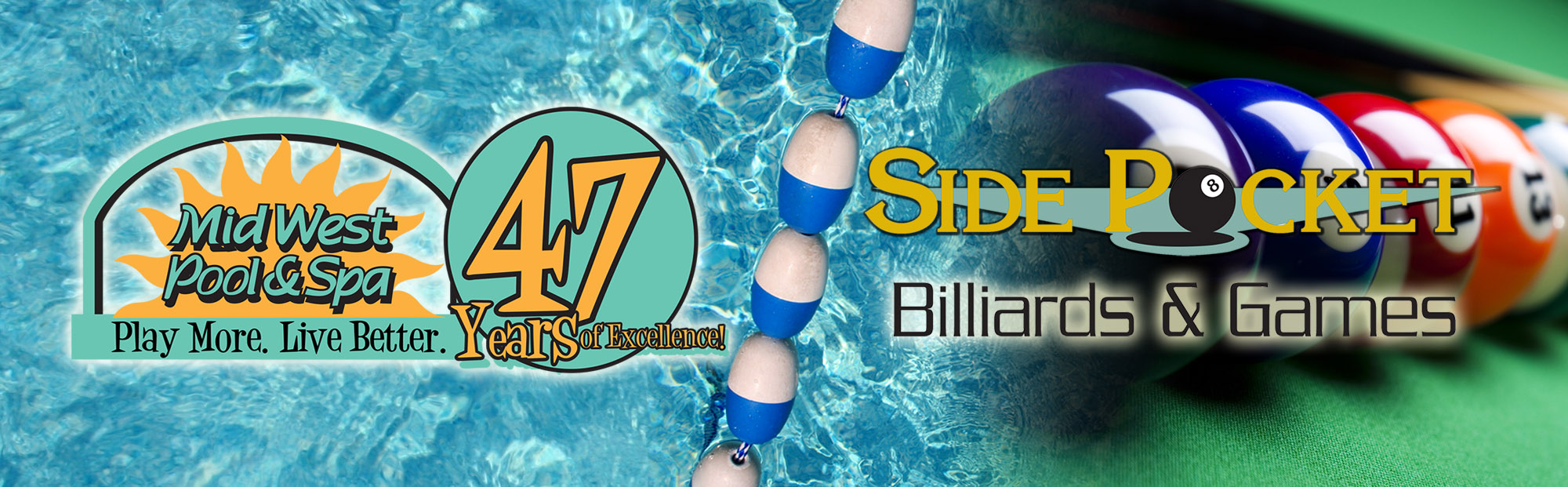 Midwest Pool & Spa and Side Pocket Billiards – Play more. Live Better.